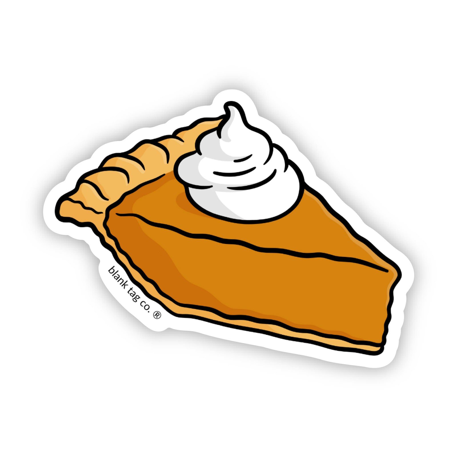 The Pumpkin Pie Sticker