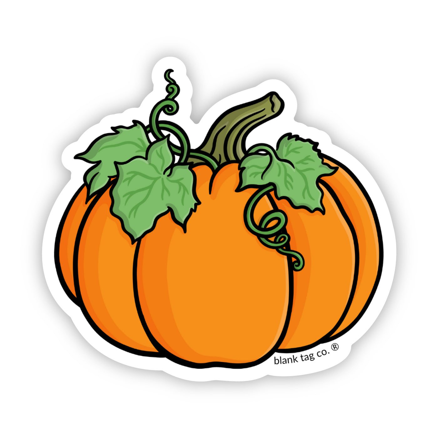 The Pumpkin Sticker