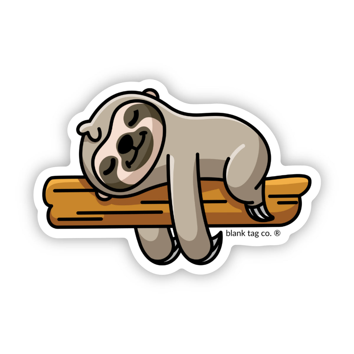 The Sloth Sticker