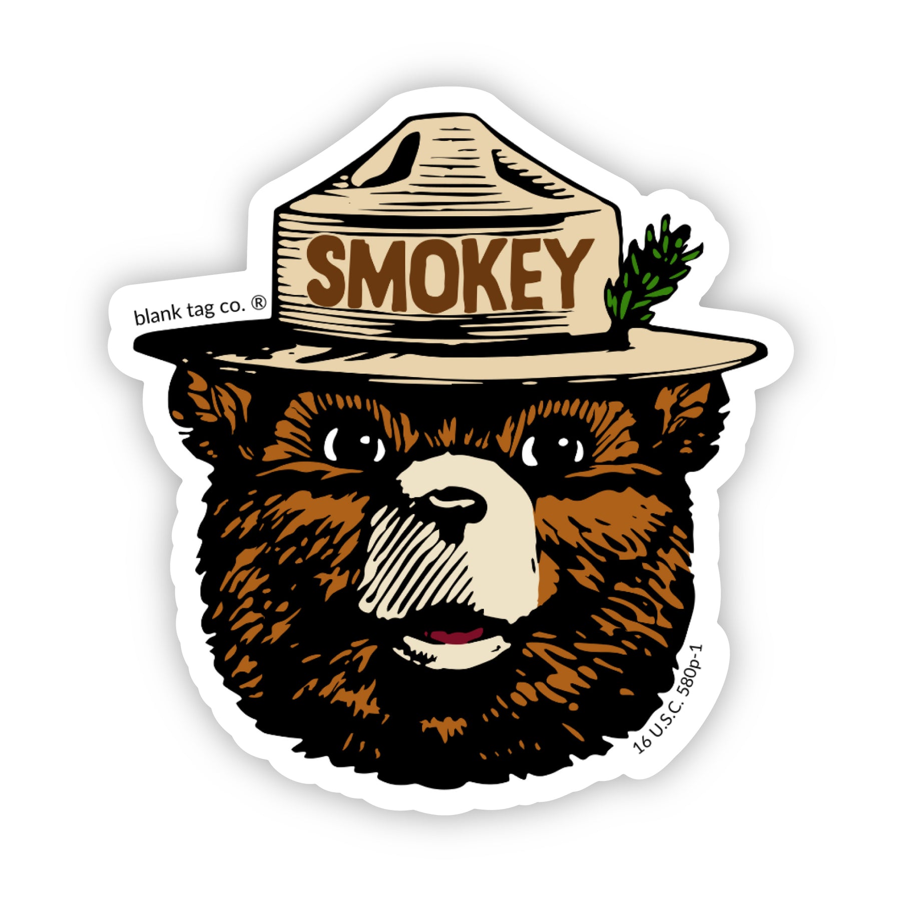 The Smokey Bear Sticker Bundle