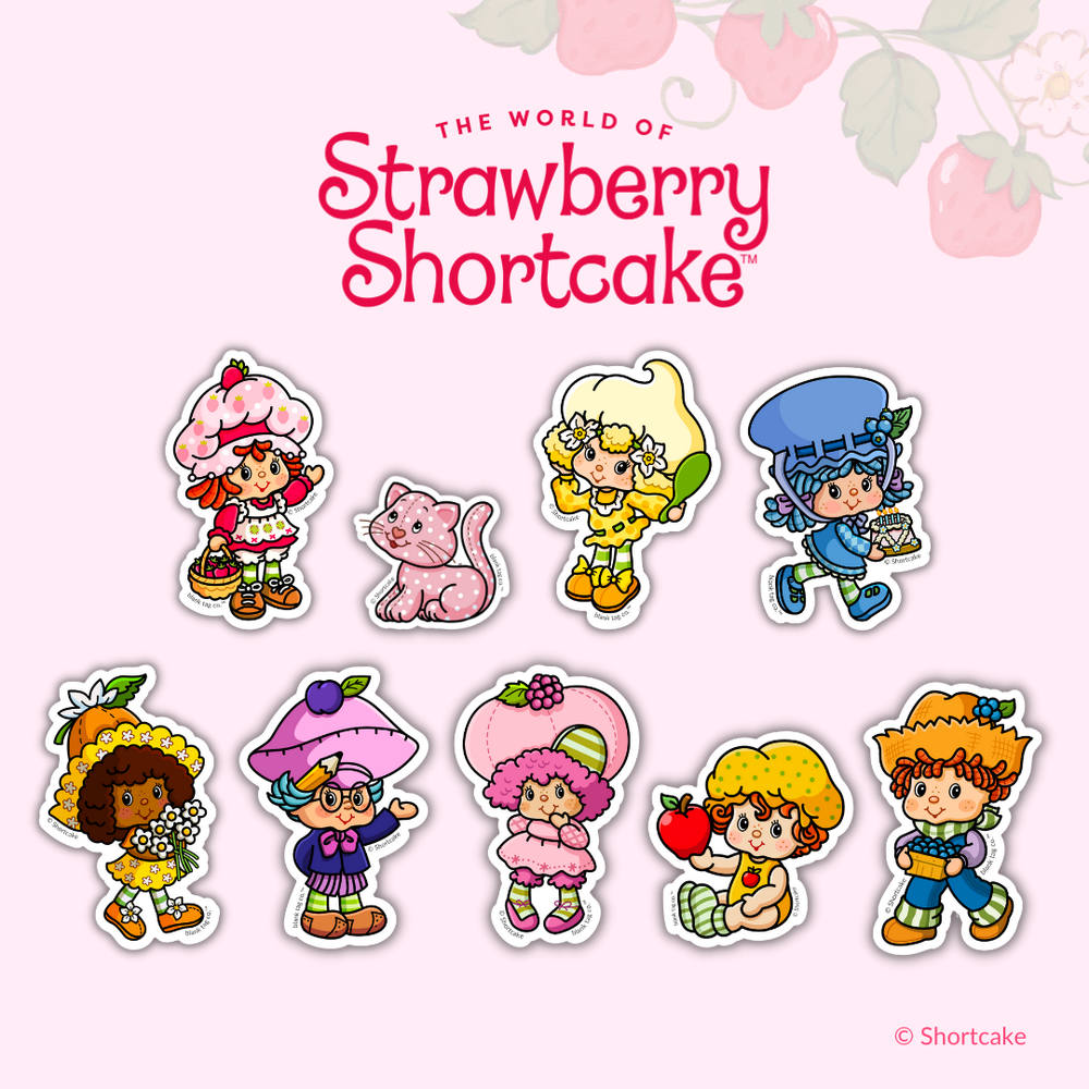 The Strawberry Shortcake Sticker Bundle | Strawberry Shortcake® Stickers