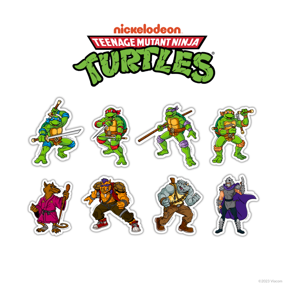 The Teenage Mutant Ninja Turtles Sticker Bundle