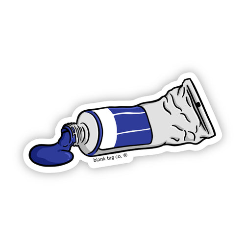 The Tube of Paint Sticker