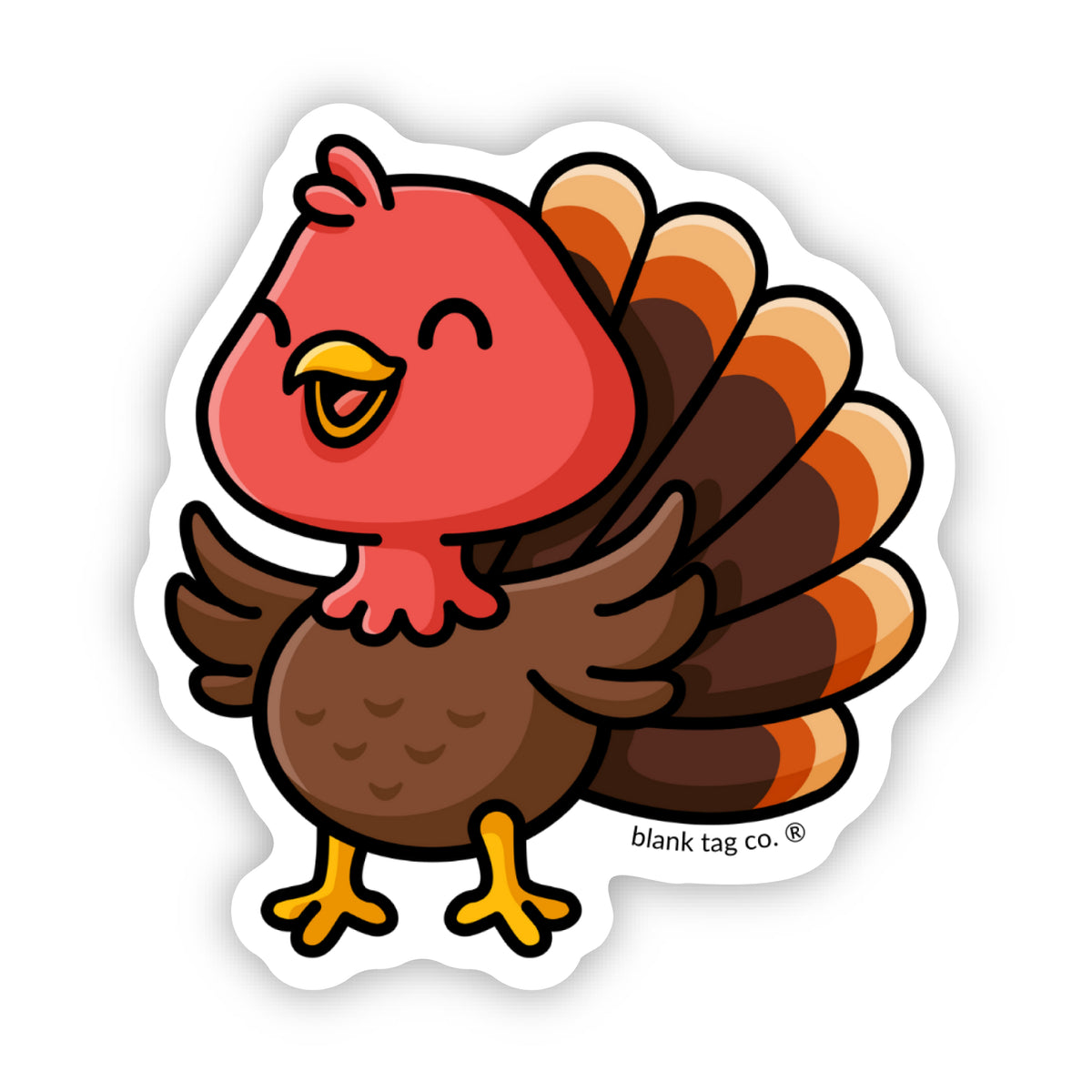 Blank Tag Co.® Waterproof Sticker - Turkey