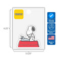 The Typing Snoopy Sticker | Peanuts® Stickers
