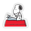 The Typing Snoopy Sticker | Peanuts® Stickers