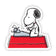 The Typing Snoopy Sticker | Peanuts® Stickers