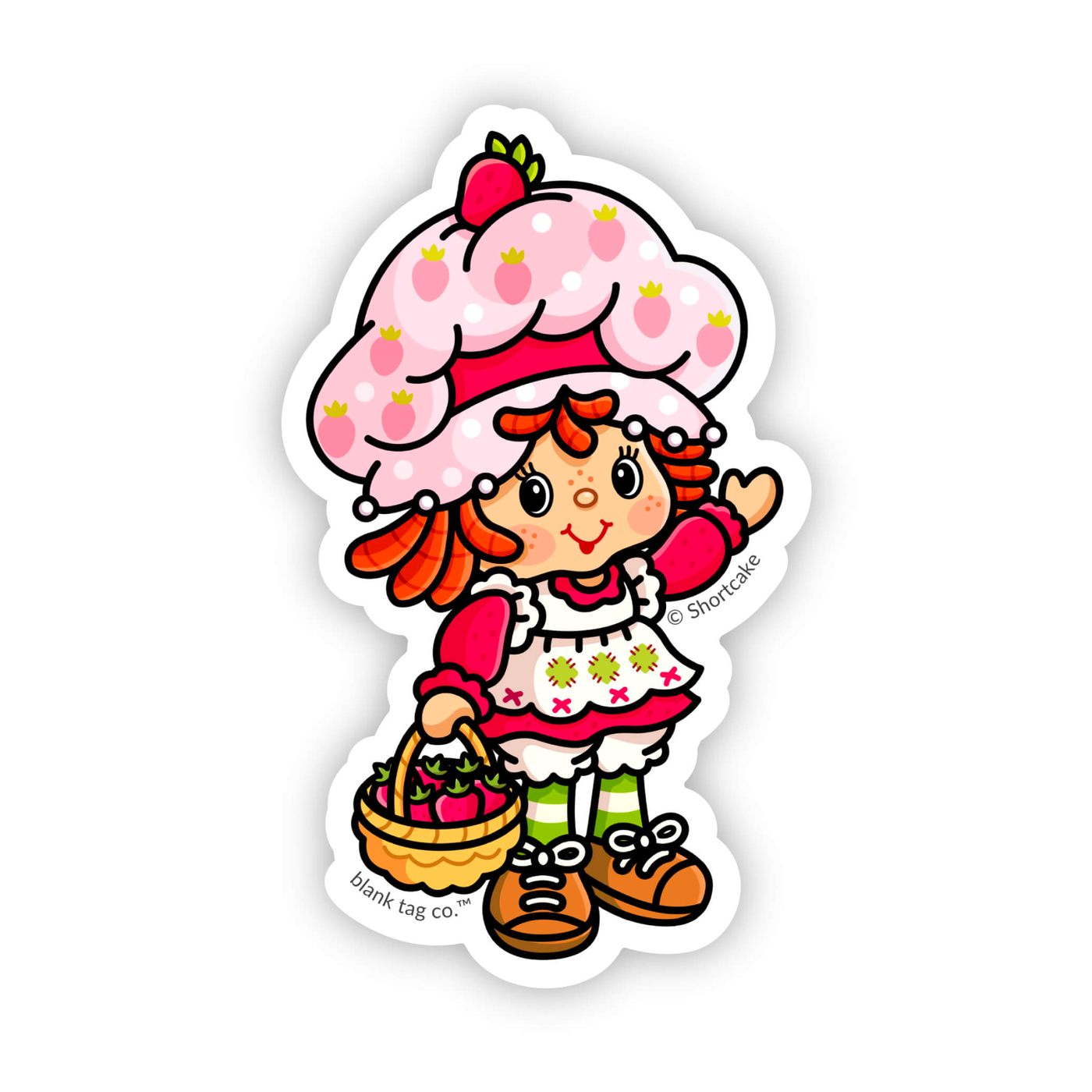 The Strawberry Shortcake Sticker | Strawberry Shortcake® Stickers