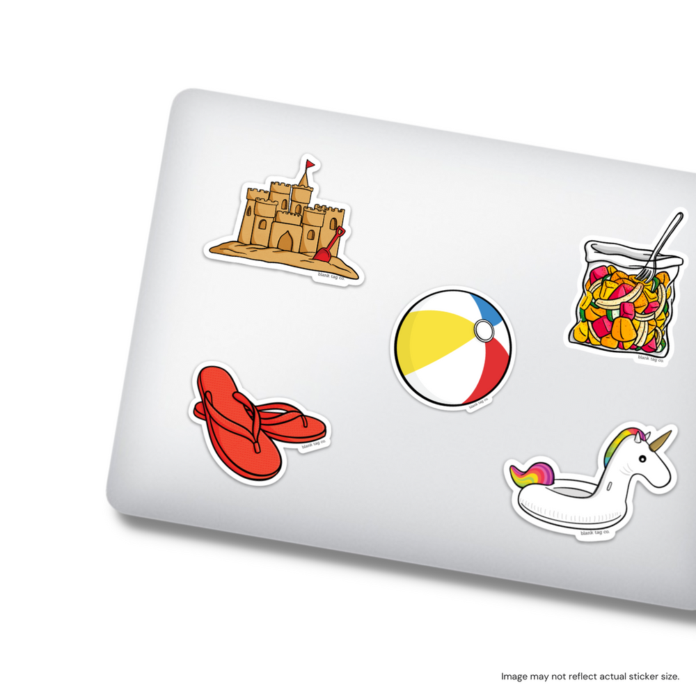 The Unicorn Floaty Sticker