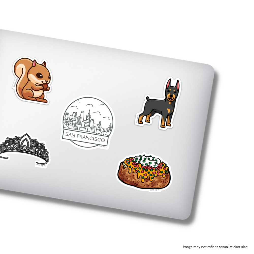 The Squirrel Sticker