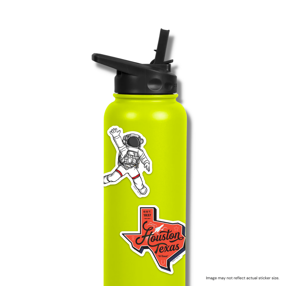 The Houston City Badge Sticker