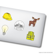 The Safety Vest Sticker