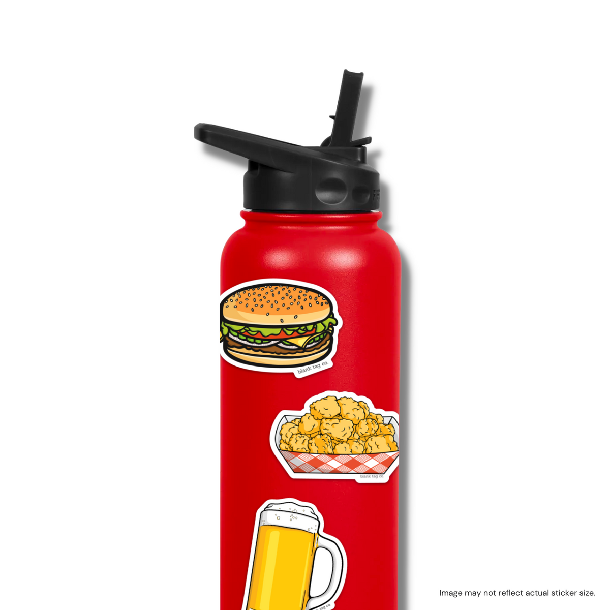The Cheeseburger Sticker