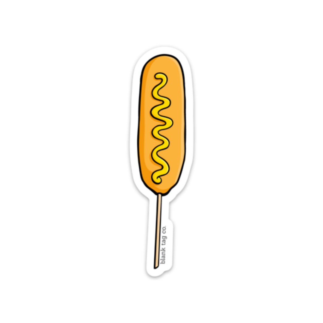The Corndog Sticker