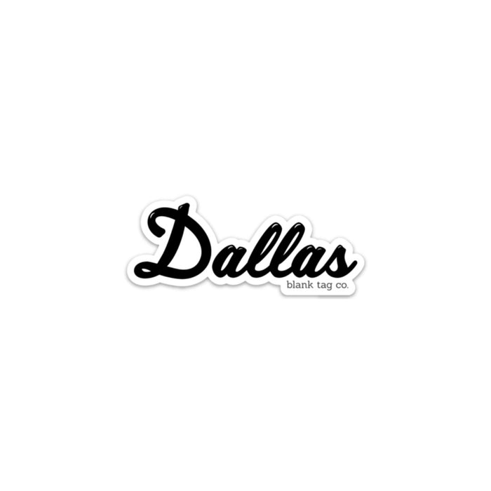 The Dallas Sticker