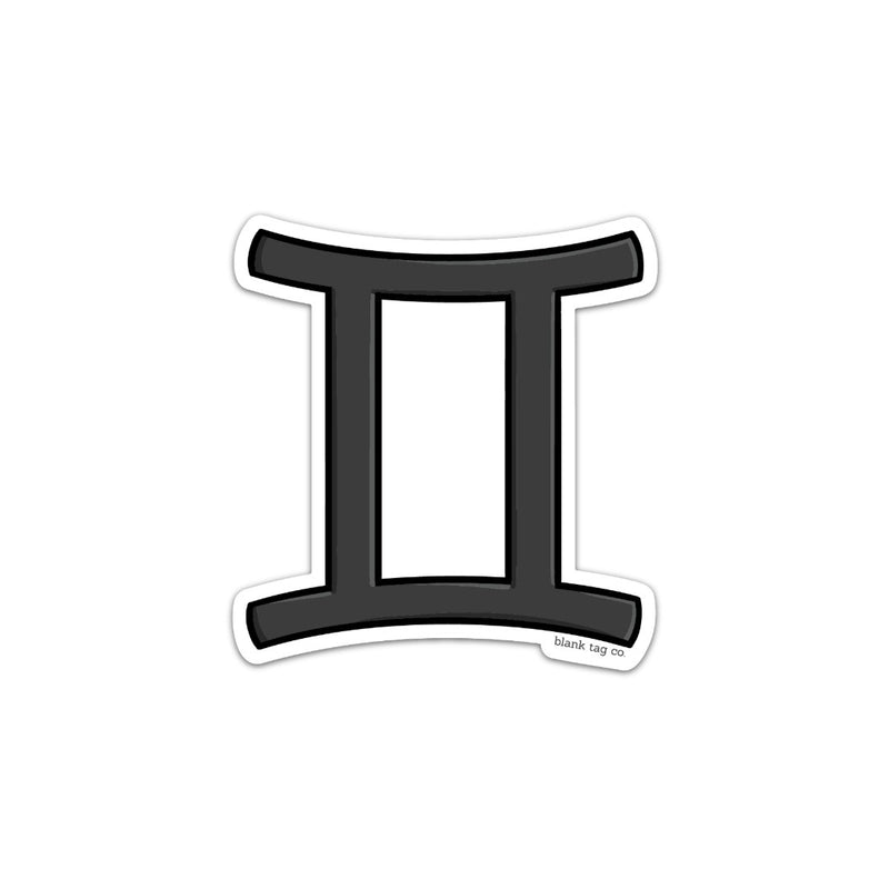 The Gemini Sign Sticker