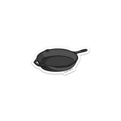The Cast Iron Skillet Sticker