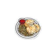 The Pupusas Sticker