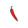 The Red Chile Sticker