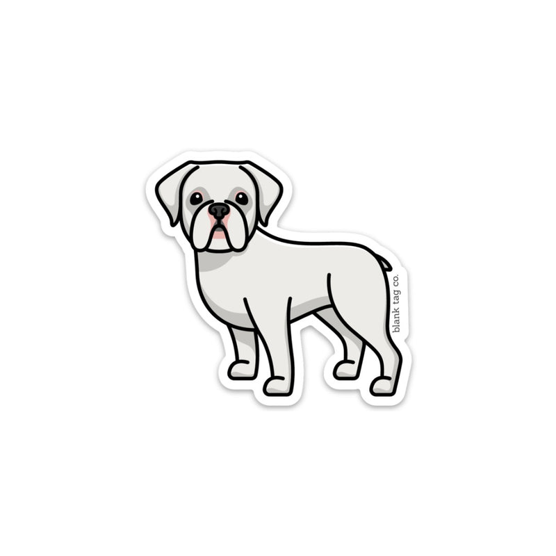 The Boxer Sticker